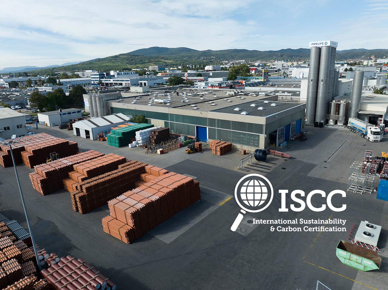ISCC Plus Zertifikat | Pipelife Austria